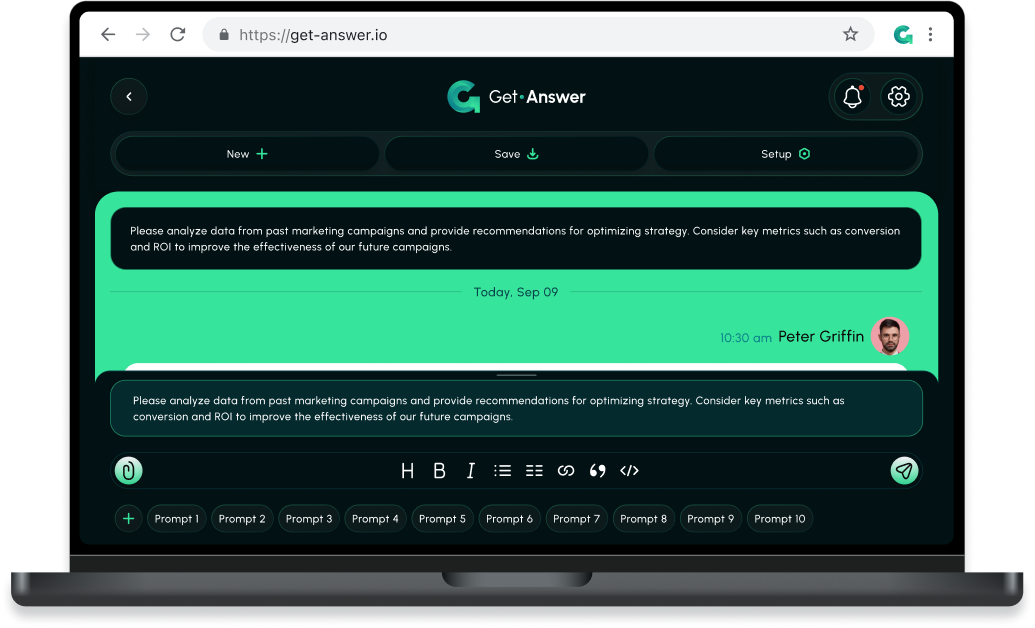 Get-Answer: Your Personal AI Assistant