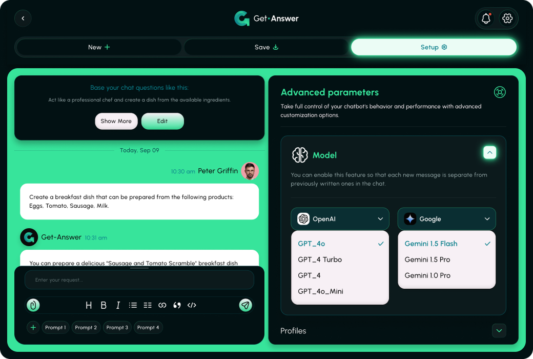 Get-Answer: Your Personal AI Assistant